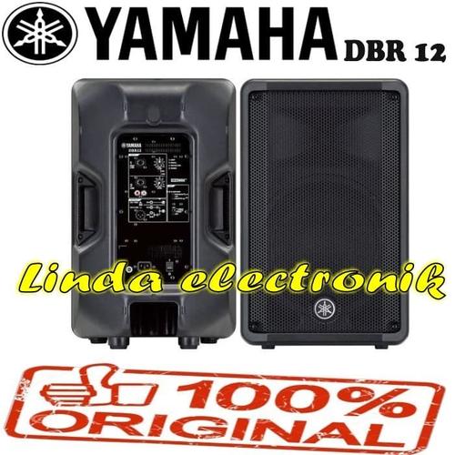 Jual Speaker Aktif YAMAHA 12inch Dbr12 ORYGINAL 1000 Watt Sepasang Dbr ...