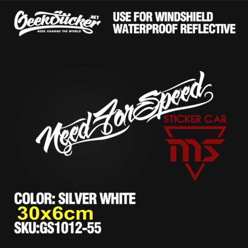 Jual stiker sticker need for speed sticker mobil motor kap laptop kaca ...