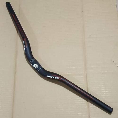 Jual Stang Sepeda handlebar Os 31.8 MTB United XC Riser 70 cm Hitam ...