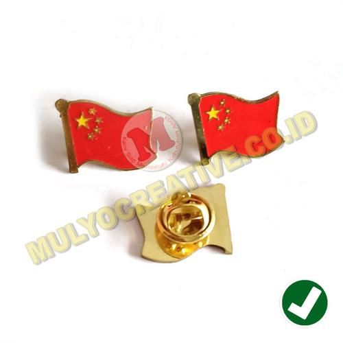 Jual Flag Pin Negara Cina Pin Bendera RRC Bahan Kuningan Murah - Kab ...