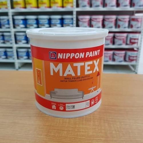 Jual Plamir plamur tembok Matex Putty wall filler 4kg galon - Jakarta ...