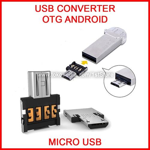 Jual Micro USB OTG Adapter Converter Nano Ultra Thin Super Slim Tiny ...