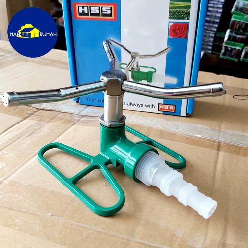 Jual Semprotan Taman Rotary Sprinkler Cabang 3 Kaki Besi / Keran Baling ...