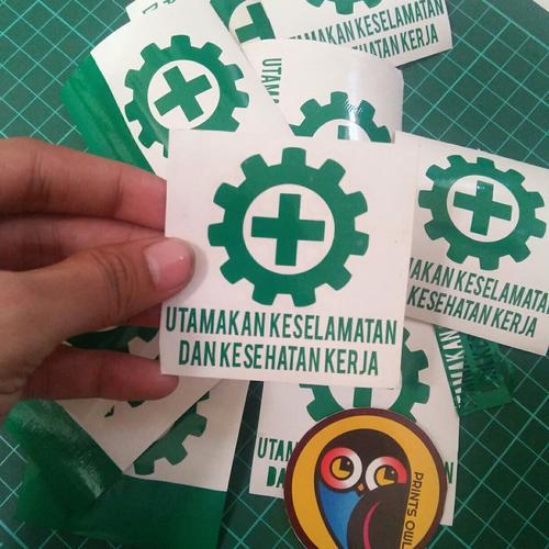 Jual Cutting Sticker K3, Cutting Sticker Keselamatan kerja - Kota ...