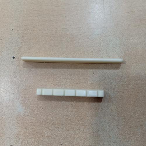 Jual sadle dan nut gitar guitar classic klasik nilon nylon - Putih ...