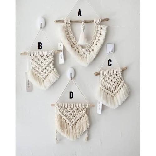 Jual macrame mini/ makrame hiasan dinding 855 - Kab. Banyuwangi ...