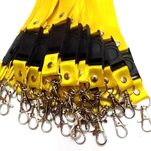 Jual Tali lanyard / tali id card 2cm stopper - Kuning - Jakarta Pusat ...