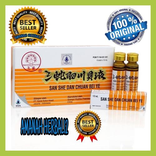 Jual San SHE dan Chuan BEI Ye OBAT BATUK Kering Radang TENGGOROKAN ...