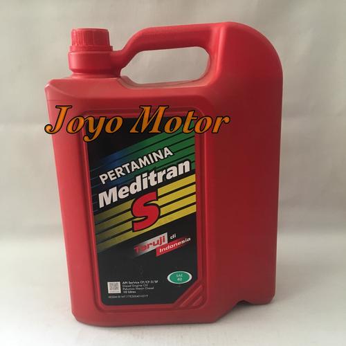 Jual OLI PERTAMINA MEDITRAN S SAE 40 KEMASAN 10 LITER - Kota Surabaya ...