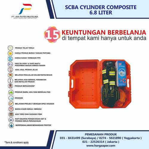 Jual JUAL TABUNG SCBA SELF CONTAINED BREATHING APPARATUS 6.8L - Kota ...