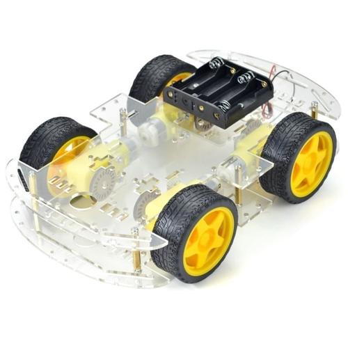 Jual KIT SMART CHASSIS CHASIS 4WD ROBOT CAR MOBIL ARDUINO RASPBERRY ...