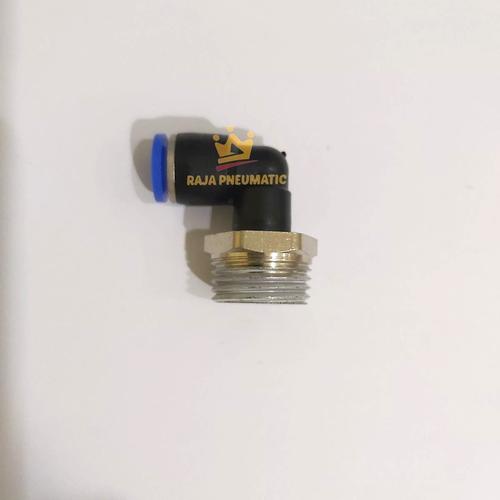 Jual FITTING NEPEL ANGIN ELBOW UKURAN SELANG 8MM DRAT 1/2 - Jakarta Barat - RAJA PNEUMATIC ...