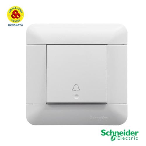 Jual Schneider Saklar Bell 1G Arcato E8131BPL1_WE Bell Press Indoor 1 ...