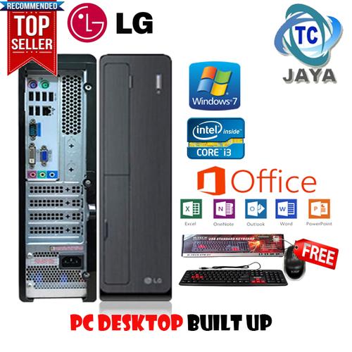 Jual PC / CPU Built Up slim LG - Kota Bekasi - TECH COMP JAYA | Tokopedia