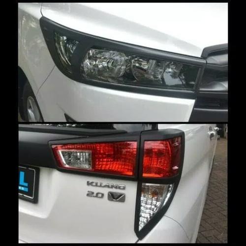 Jual ALL NEW INNOVA REBORN PAKET GARNIS LIS LAMPU HITAM 2016-2020 ...