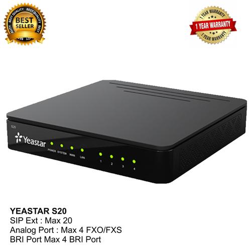 Jual IP PBX YEASTAR S20 - Kota Bekasi - Dealer Pabx Panasonic | Tokopedia