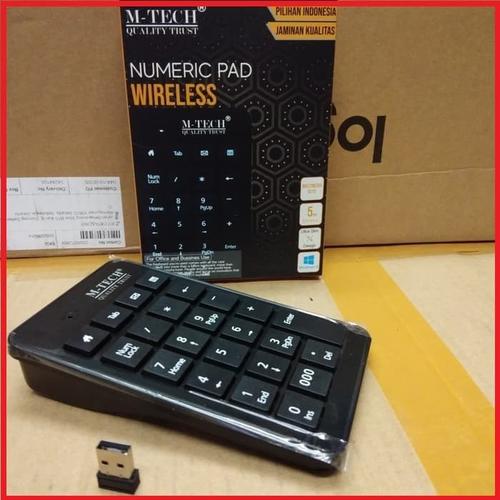 Jual Wireless keyboard Numeric M-Tech - Keypad Wireless - Jakarta ...