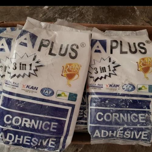 Jual Kompon A plus gypsum 20 KG/ cornice adhesive/ tepung gibsum ...