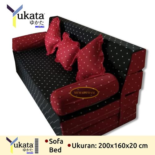Jual Sofa bed busa inoac YUKATA CUSTOM 200x160x20 - YUKATA CUSTOM ...