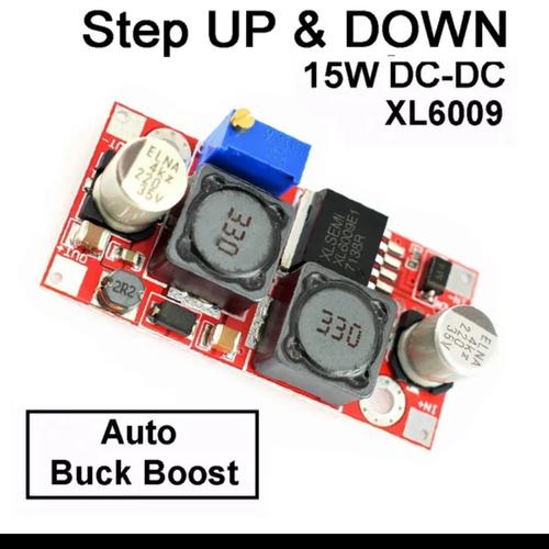 Jual Modul Step Down & Up Converter Auto Buck Boost Solar Aki DC QSKJ XL600 - Jakarta Pusat - LE ...