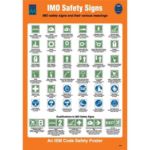 Jual IMO Safety Signs Poster IMPA 331536 ISM Code Safety Poster - Kota ...