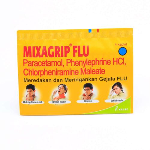 Jual Mixagrip Flu Strip Isi 4 Tablet - Obat Flu, Pilek, Demam, Sakit ...