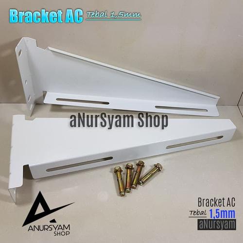 Jual Bracket AC OutDoor 1/2 - 1 PK Tebal 1.5mm / Breket AC Dudukan AC ...