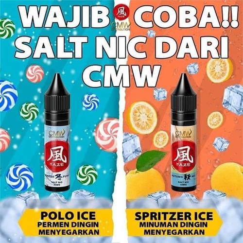 Jual Kaze Salt 15ML by Kaze x Emkay x CMW 100% Authentic - Premium ...