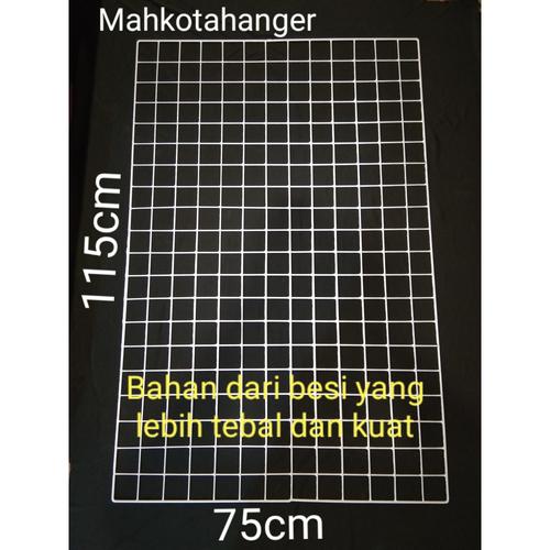 Jual Jaring Ram Dinding Ukuran 75x115cm Gantungan hook ram display ...