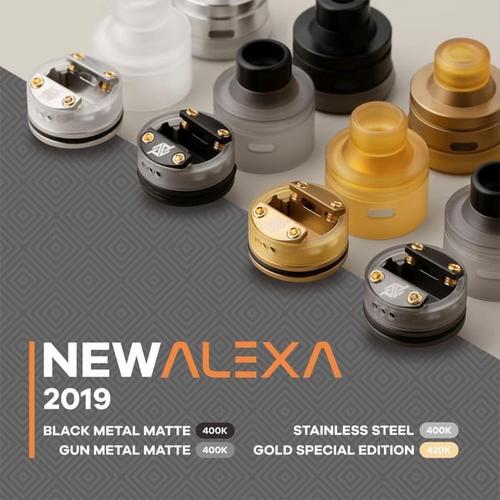 Jual ALEXA RDA 22MM AUTHENTIC BY INHALE X DESIRE ATOMIZER FOR VAPORIZER ...