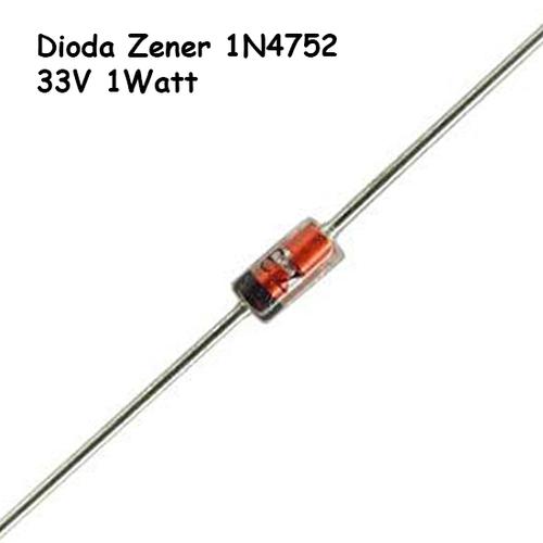 Jual Dioda Zener 33V 1W Diode 1N4752 33 V 1 Watt 1N 4752 - Kota ...
