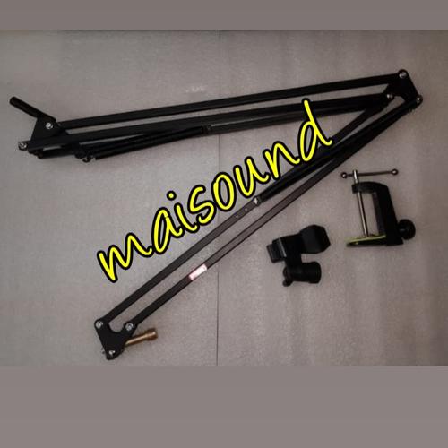 Jual STAND MICROPHONE BROADCAST RADIO STAND MIC MEJA STAND RECORDING ...