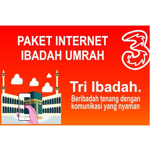 Jual Paket Internet Tri Ibadah - Kota Surakarta - fafasolo | Tokopedia