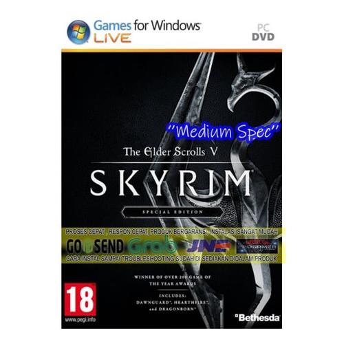 Promo THE ELDER SCROLLS SKYRIM V SPECIAL EDITION | CD DVD GAME | PC ...