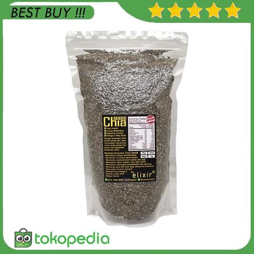 Jual Chia Seed 1000gr Black / Biji Cia / Diet / Super Food / murah ...
