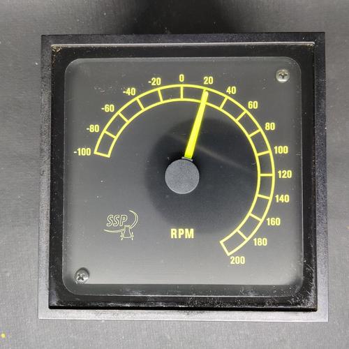 Jual HORNEL EAD 96x96 Analog RPM Indicator / RPM meter -100 - 200 RPM ...