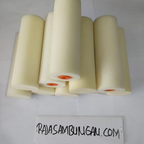 Jual Bulu Roll Kapal Kecil 4 Inch Refil Kuas Rol Busa Putih 10 Pcc ...