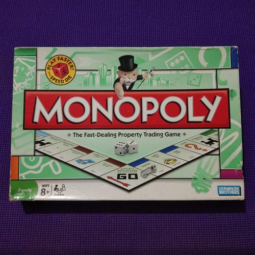 Jual Board Game Monopoly Speed Die - Original by Parker Brothers - Kota ...