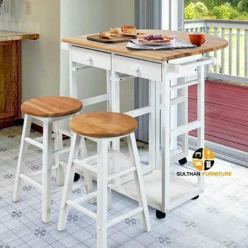 Jual Set Meja Makan Lipat Portable - Kursi Makan Minimalis - Bangku ...