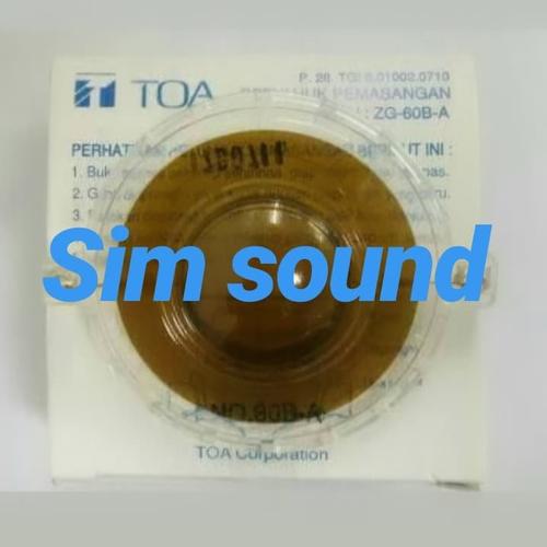 Jual TOA ZG 60 BA SPULL CORONG HORN SPEAKER TOA SPUL 60 B A DIAPHRAGM 60BA - Jakarta Utara - Sim ...