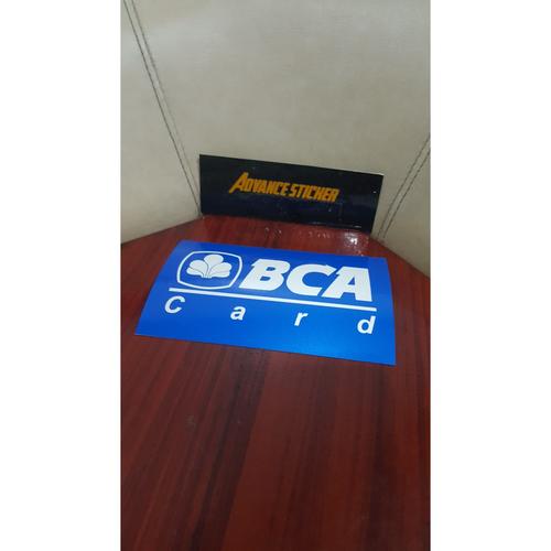 Jual stiker logo bca card - Kab. Sidoarjo - advance sticker | Tokopedia