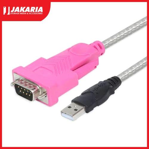 Jual USB to Serial (RS232) Premium - Kabel USB to Serial RS232 DB9 ...