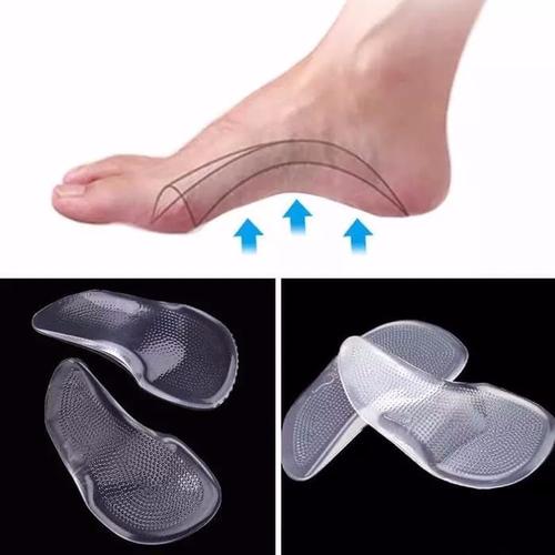 Jual Bantalan kaki rata / Insole flat foot corrector support silicone ...