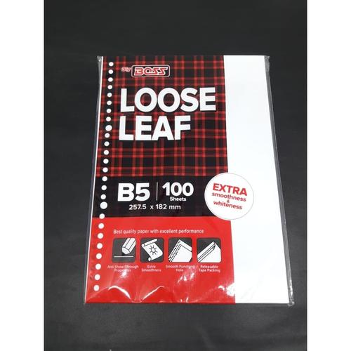 Jual Kertas Binder Putih Polos B5 100 Lembar - Kota Semarang ...
