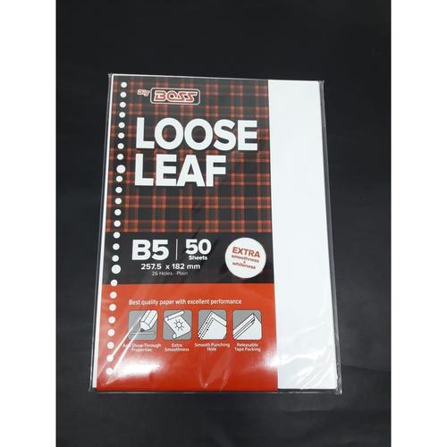 Jual Kertas Binder Putih Polos B5 50 Lembar - Kota Semarang - Sumurboto ...