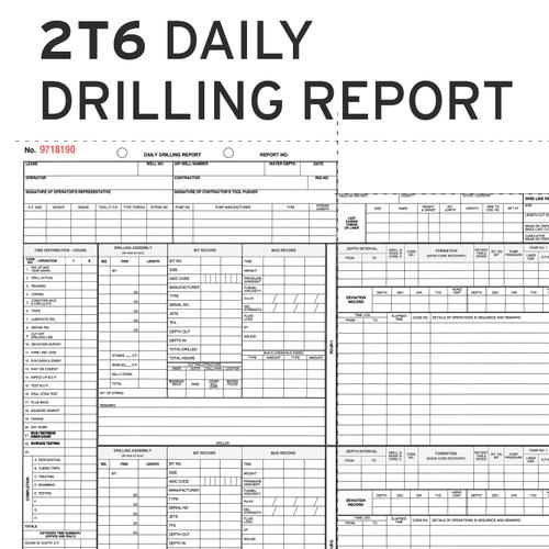 Jual Buku Drill Record Book - Daily Drilling Report IADC - Jakarta ...