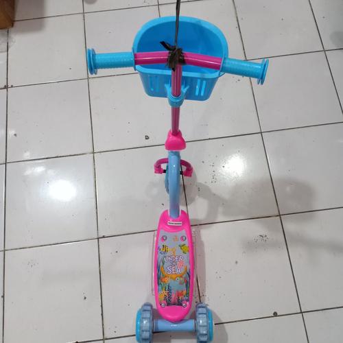 Jual skuter roda 3 PMB warna pink - Kota Tangerang Selatan - anekabike ...