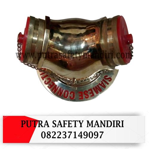 Jual SIAMESE CONNECTION MACHINO FIRE HYDRANT BRASS OUTLET 2.5 INCH ...