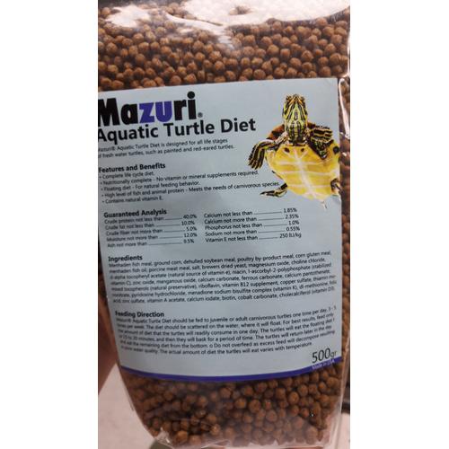 Jual Mazuri Aquatic Turtle Diet 500gr - Kota Tangerang Selatan - Mulia ...