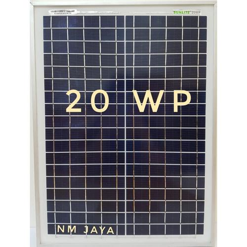 Jual Solar Panel Surya Solar Cell 20WP 20 Watt 20 W Poly Sunlite ...